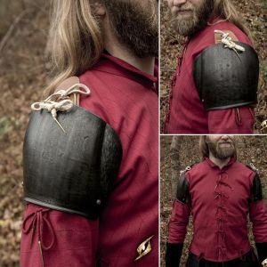 LARP Leather Arm & Leg Armour | Bracers | Greaves | Tassests