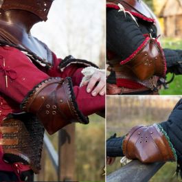 Noble Leather Couter Elbow Armour