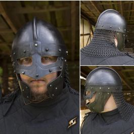 LARP Warriors - Raven Helmet - Epic Dark