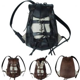 Larp Leather Adventurers Backpack - LARP Warriors