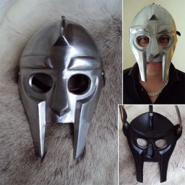 Larp Steel Death Mask - LARP Warriors