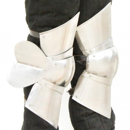 15th Century Knee Armour (Poleyn) - 16 Gauge
